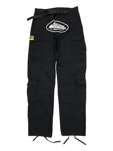CORTEIZ 4starz Special Edition Guerillaz Cargos - Black/white