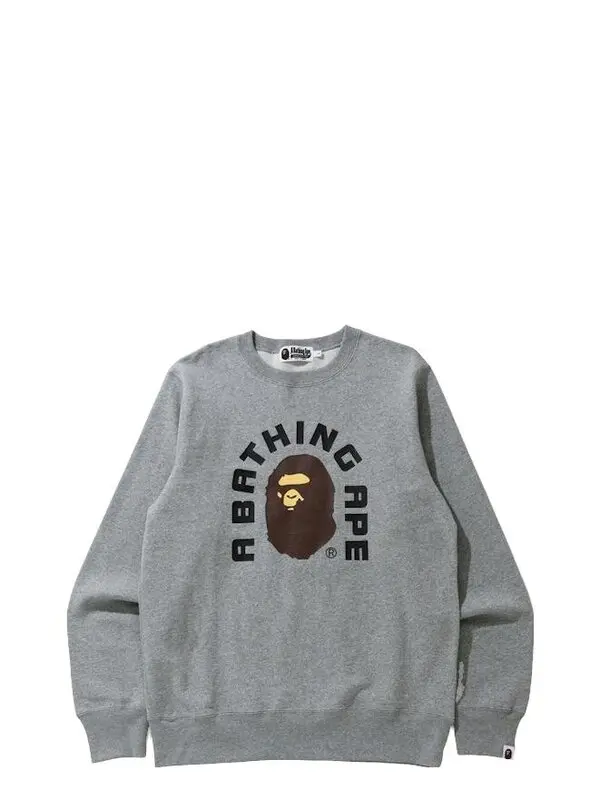 BAPE College 2020 Crewneck Sweatshirt - Gray