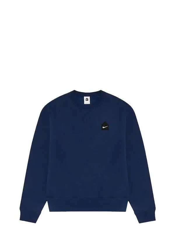 Nike X Dsm Fleece Crewneck Sweatshirt - Collegiate Blue
