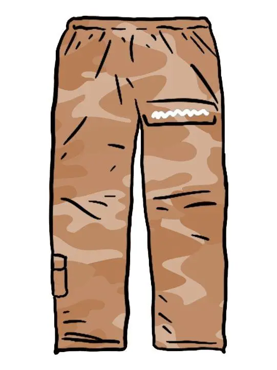 Supreme Cotton Cinch Pant - Desert Camo