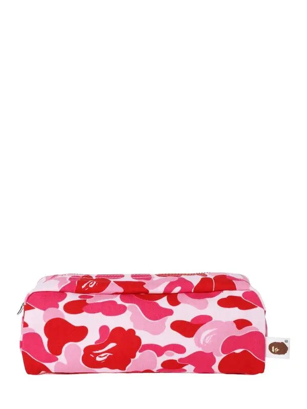 A BATHING APE Abc Flight Pouch - Pink