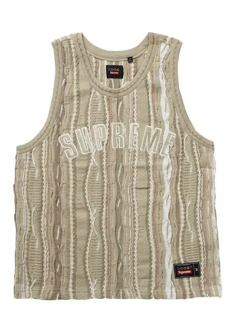 Supreme Coogi Basketball Jersey - Tan