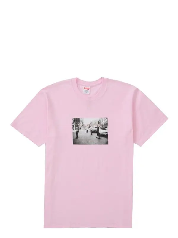 Supreme Crew 96 Tee Shirt - Light Pink
