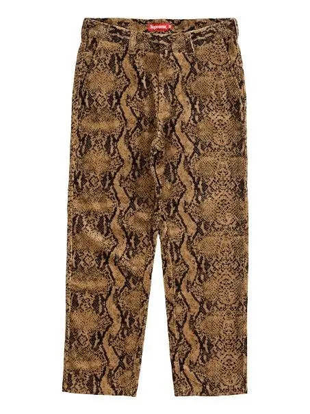 Supreme Corduroy Flight Pant - Snakeskin