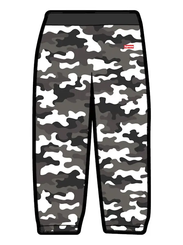 Supreme Windstopper Sweatpant - Snow Camo