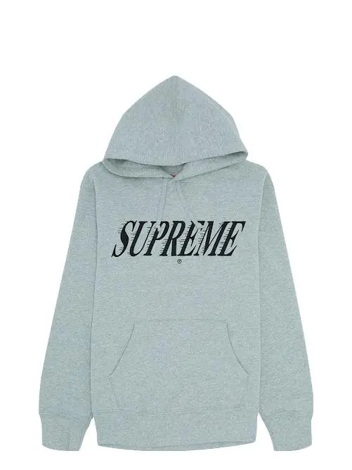 Supreme Crossover Hooded Sweatshirt - Heather Grey