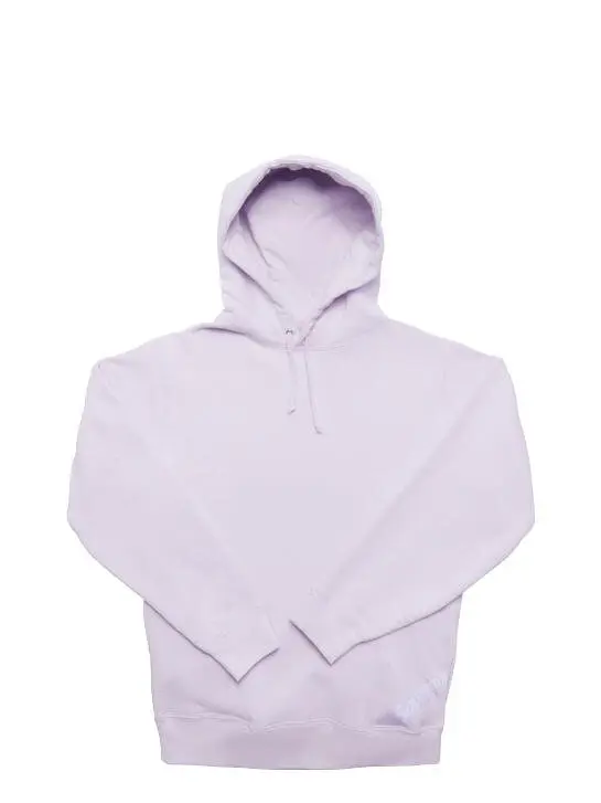 Supreme Corner Label Hooded Sweatshirt - Light Purple