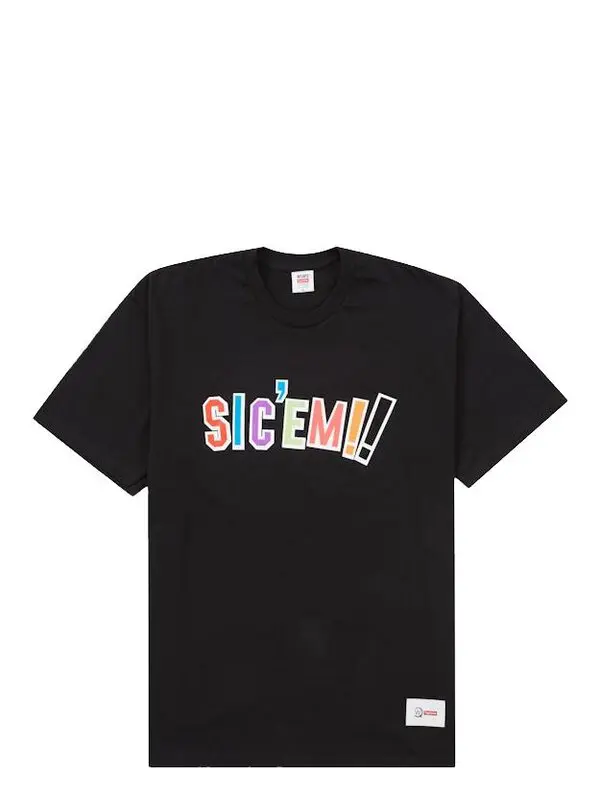 Supreme Wtaps Sic'em! Tee Shirt - Black