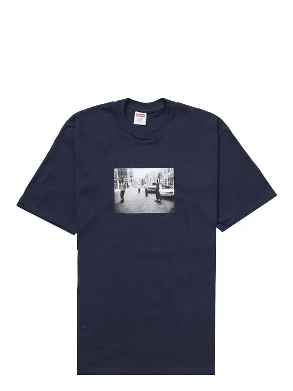 Supreme Crew 96 Tee Shirt - Navy Blue