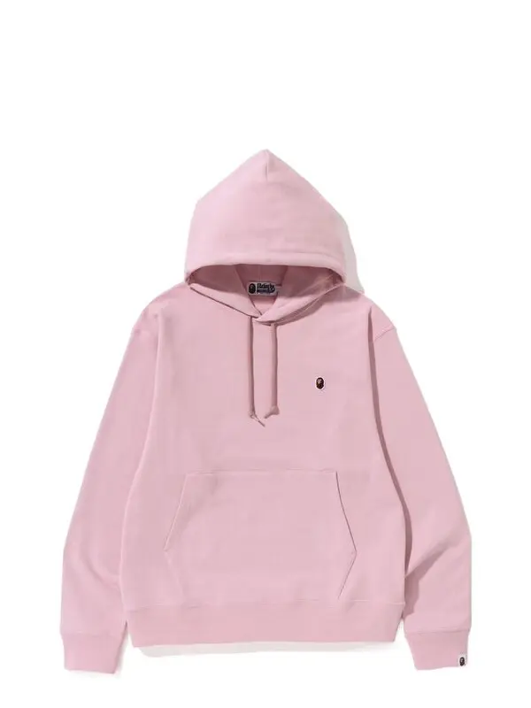 BAPE Ape Head One Point Relaxed Fit Pullover Hoodie - Pink