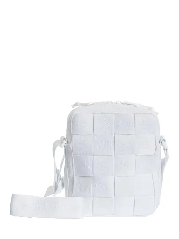 Supreme Woven Shoulder Bag - White