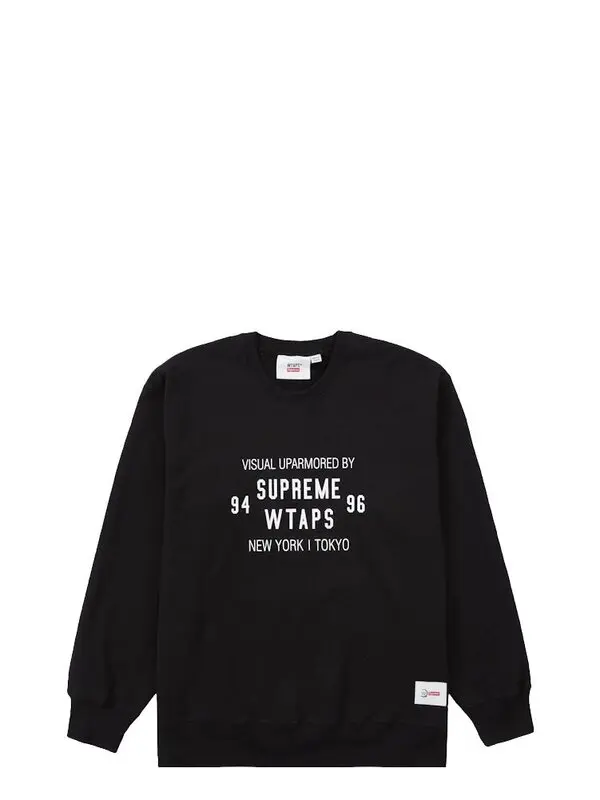 Supreme Wtaps Crewneck - Black