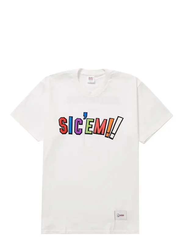 Supreme Wtaps Sic'em! Tee Shirt - White