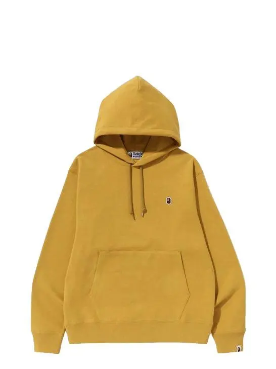 BAPE Ape Head One Point Relaxed Fit Pullover Hoodie - Yellow