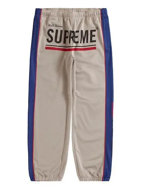 Supreme World Famous Jacquard Track Pant - Stone