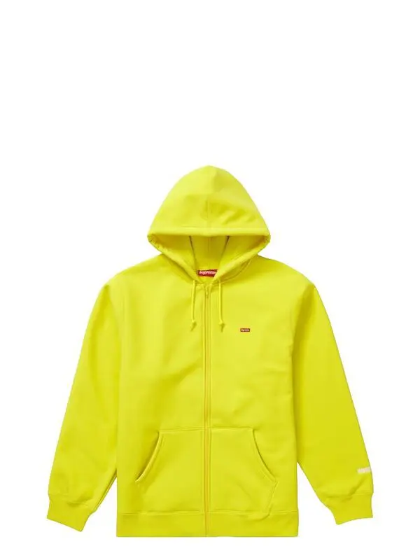 Supreme Windstopper Zip Up Hooded Sweatshirt - Bright Yellow