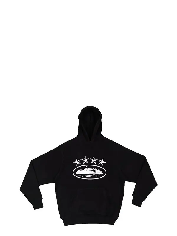 CORTEIZ 4starz Alcatraz Fleece Hoodie - Black