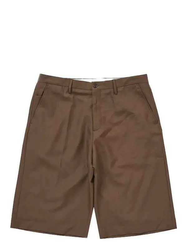 Supreme Wool Trouser Short - Brown