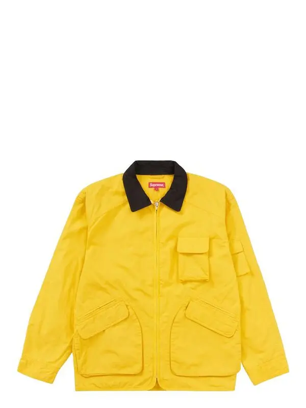 Supreme Cotton Utility Jacket - Sulfur