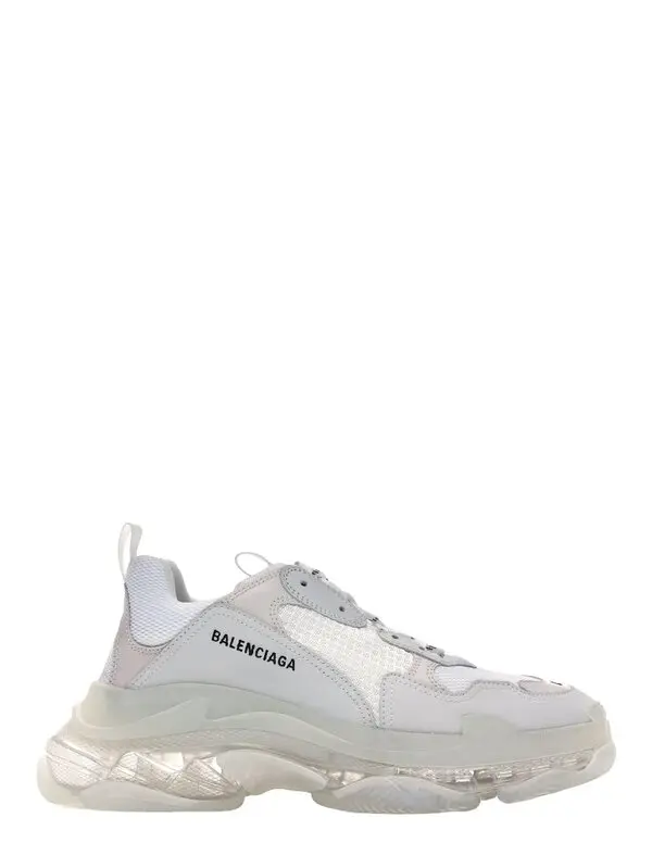 Balenciaga Triple S Clear Sole Sneakers - White