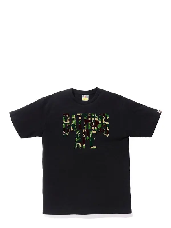 A BATHING APE Abc Nyc Logo Tee Shirt - Black/green