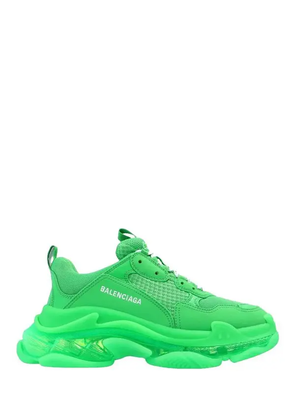 Balenciaga Triple S Clear Sole - Fluo Green