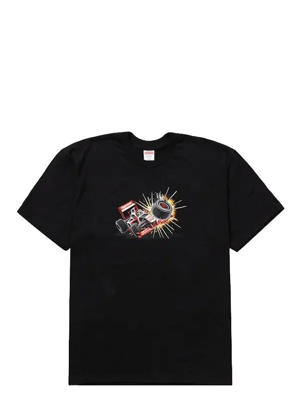 Supreme Crash Tee Shirt - Black