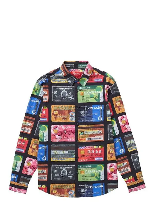 Supreme Credit Cards Shirt - Multicolor