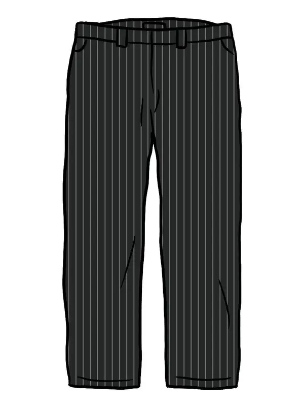 Supreme Work Pant - Black Stripe
