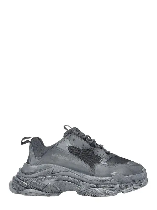 Balenciaga Triple S Lace-up Sneakers - Grey