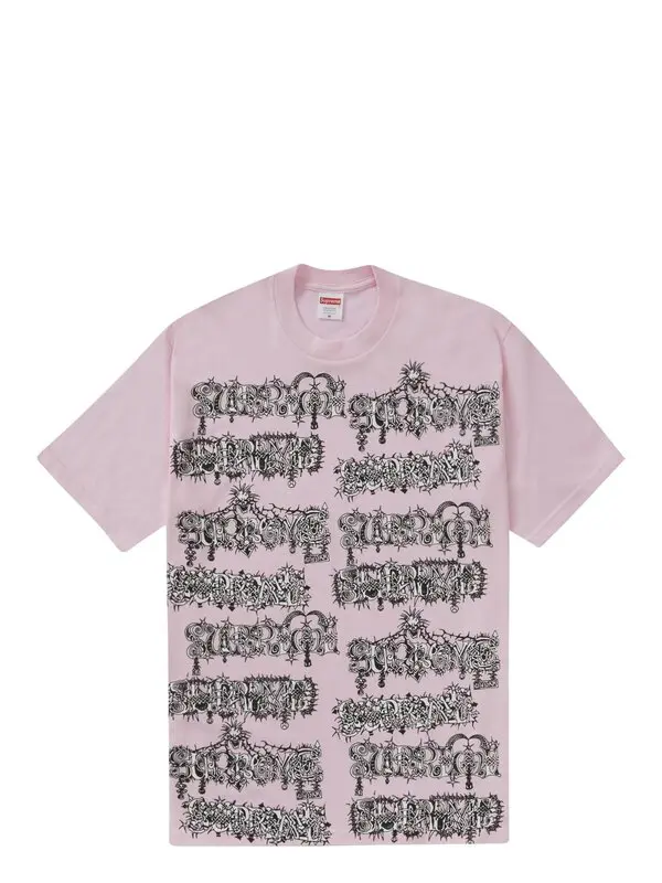 Supreme Wombat Tee Shirt - Light Pink