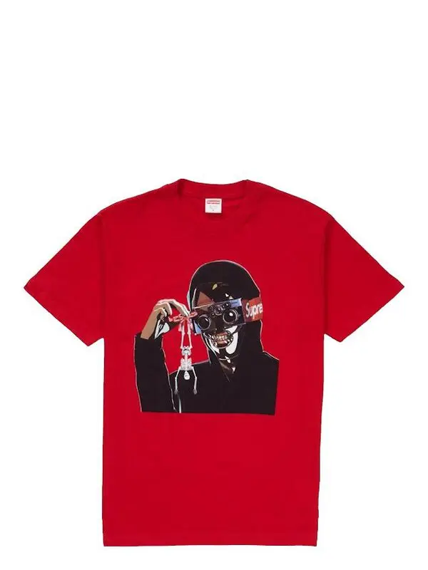 Supreme Creeper Tee Shirt - Red