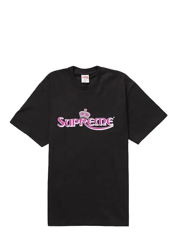 Supreme Crown Tee Shirt - Black