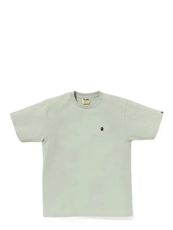A BATHING APE Ape Head One Point Tee Shirt - Green