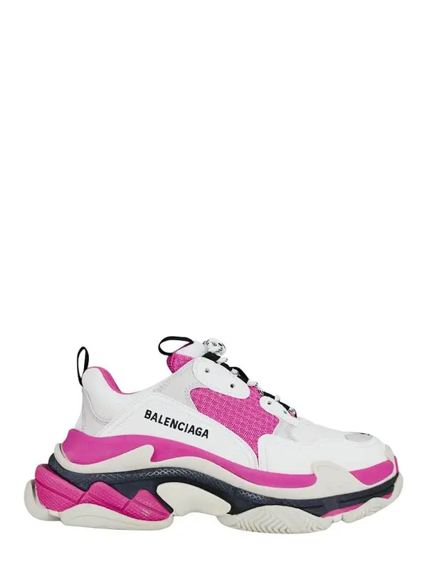 Balenciaga Triple S Sneakers - Pink/white
