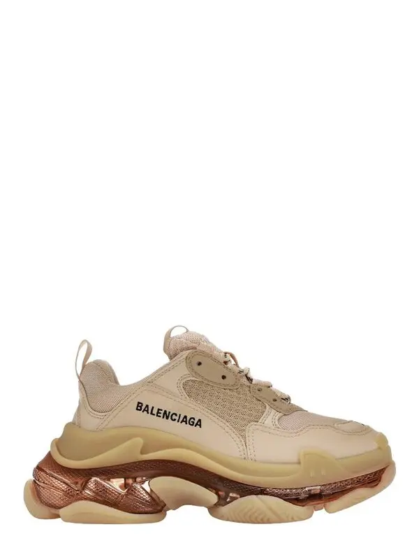 Balenciaga Triple S Clear Sole - Beige