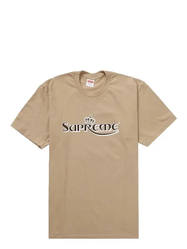 Supreme Crown Tee Shirt - Khaki