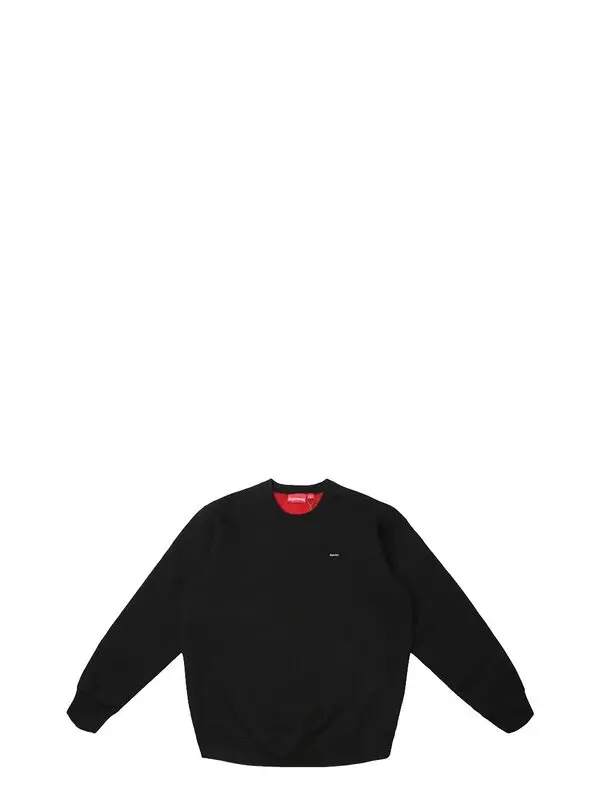 Supreme Contrast Crewneck Sweatshirt - Black