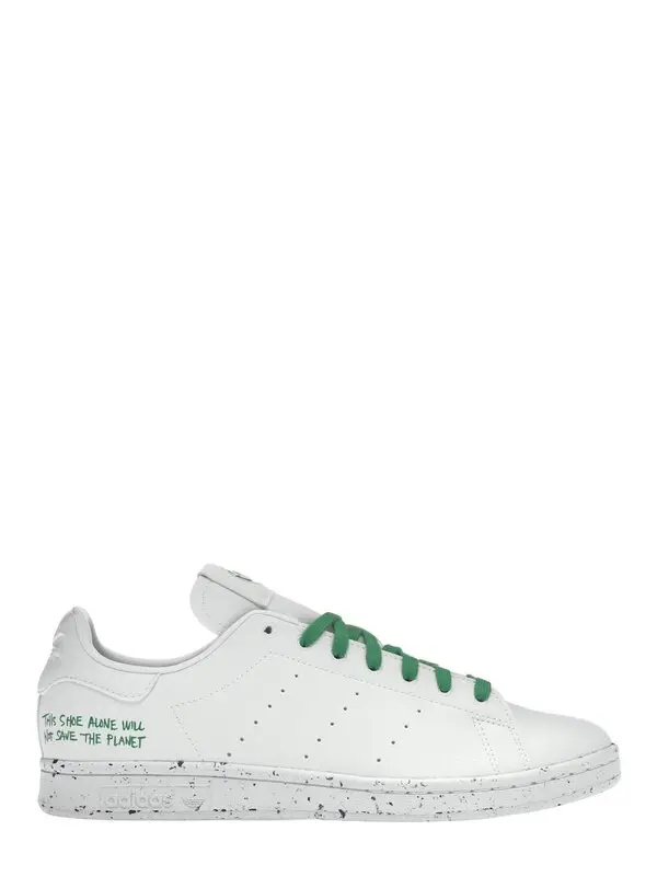 Adidas Stan Smith Clean Classics Sneakers - Cloud White/green