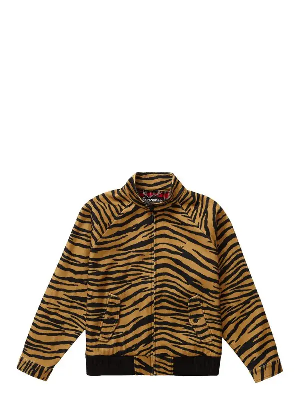 Supreme Wool Harrington Jacket - Tiger Stripe
