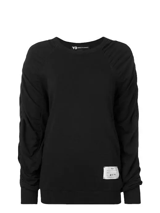Adidas Y3 Spandex Crewneck Sweater - Black