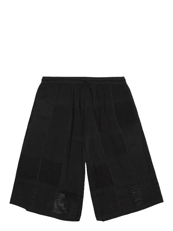 Adidas Patchwork Mesh Short - Black