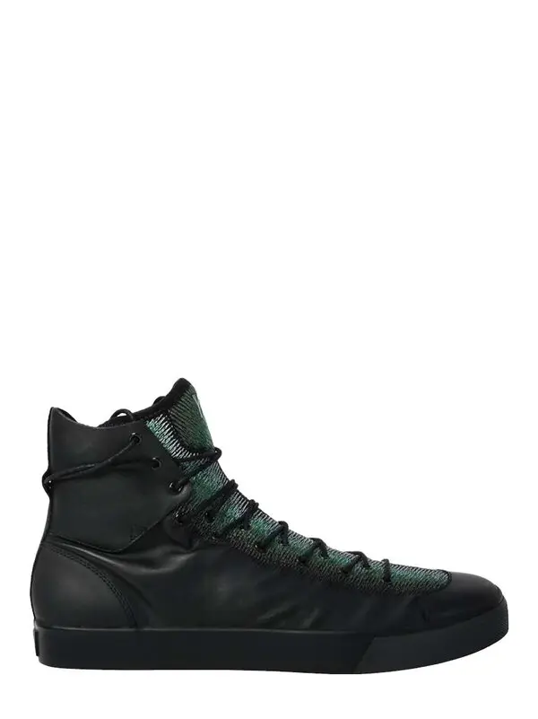 Adidas Y-3 Sen High Sneakers - Black/evergreen