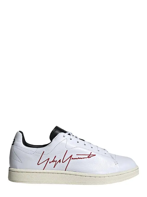 Adidas Y3 Yohji Court Sneakers - Footwear White/red/black
