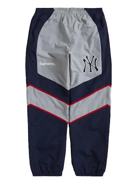 Supreme X New York Yankees Track Pant - Navy Blue