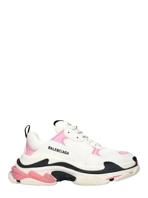 Balenciaga Triple S Light Sneakers - Pink/white/black