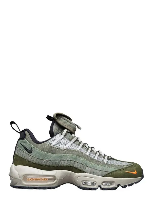Nike Air Max 95 Surplus Supply Sneakers - Olive/grey/orange