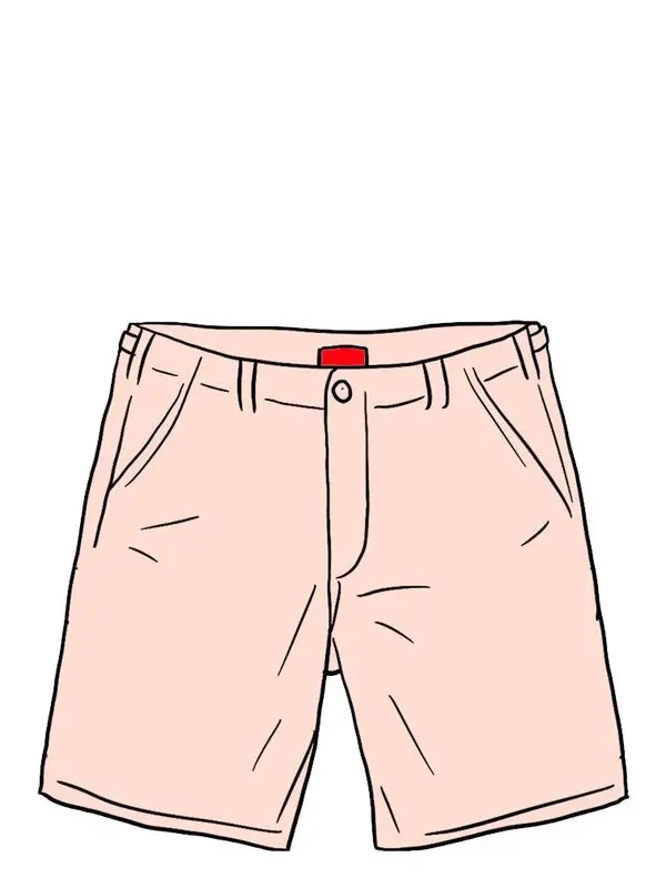 Supreme Work Short - Pale Pink