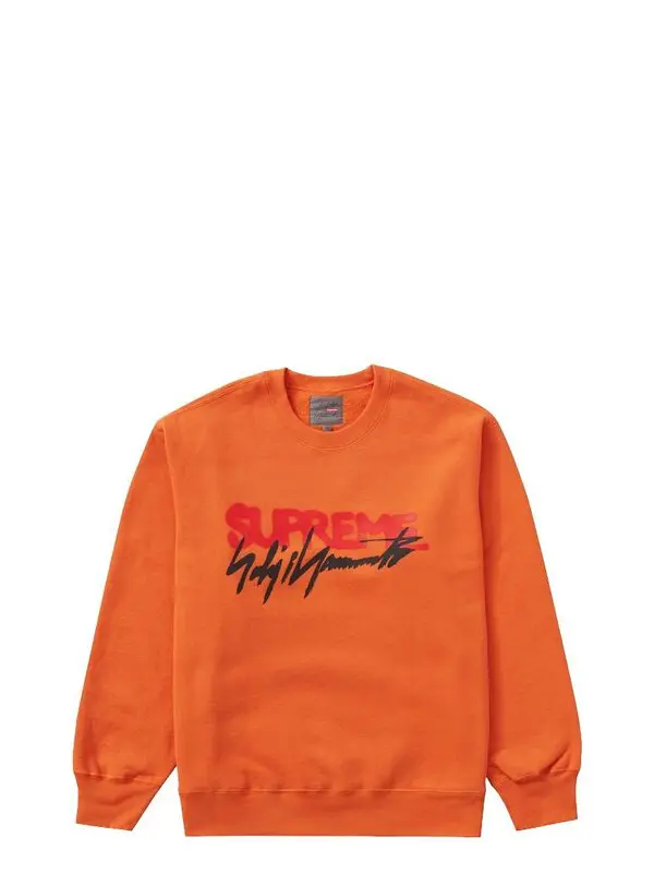 Supreme Yohji Yamamoto Crewneck Sweatshirt - Orange