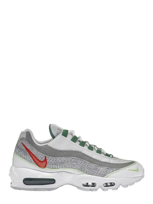 Nike Air Max 95 Recycledin Sneakers - White/classic Green